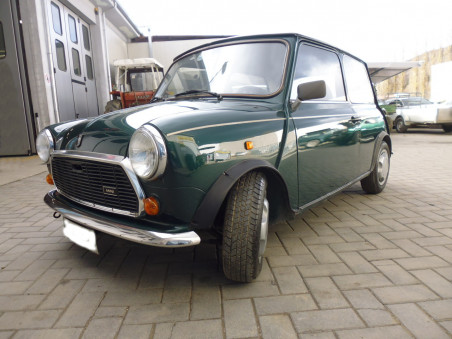 Austin Rover Mini II Racing Green del 1989 1.0 Cc. 32 kw con 78158 km. ASI.